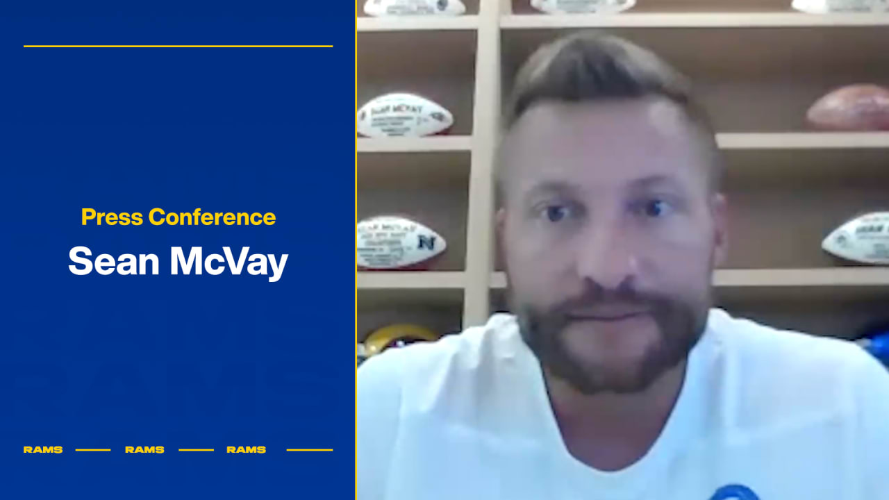 Rams head coach Sean McVay talks injury updates on wide receiver Cooper ...