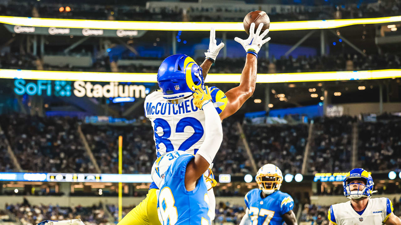 Los Angeles Rams Preseason @ Chargers | Wide Receiver Lance McCutcheon ...