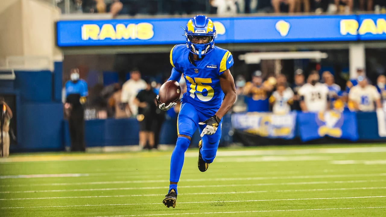 Highlights: Rams WR Tutu Atwell shows his speed with a long catch & run