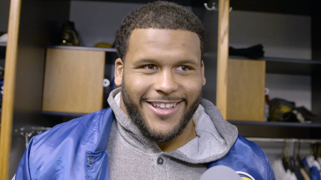 Aaron Donald Press Conference - 11/30