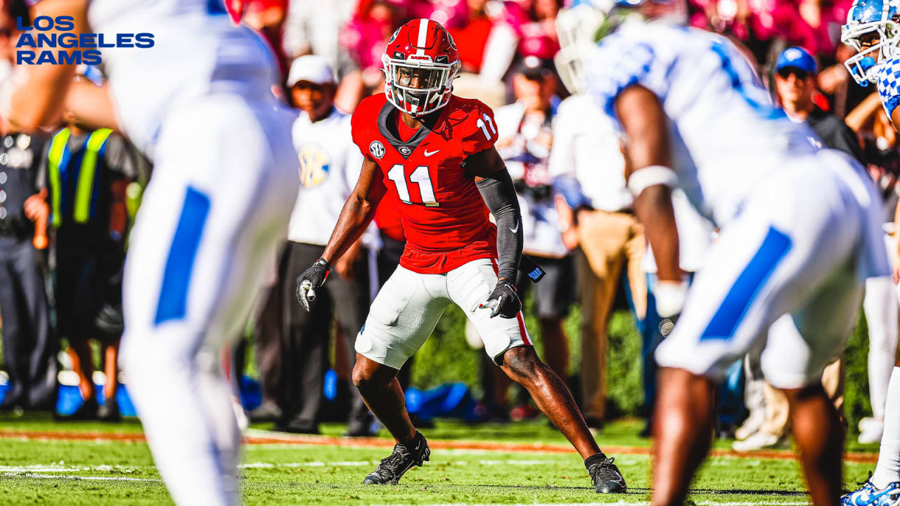 DB Derion Kendrick, No. 212 pick in 2022 NFL Draft: Landing on Rams ...