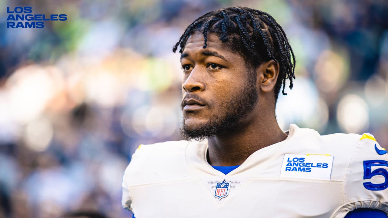 Rams ILB Ernest Jones talks first career interception, acquisition of ...