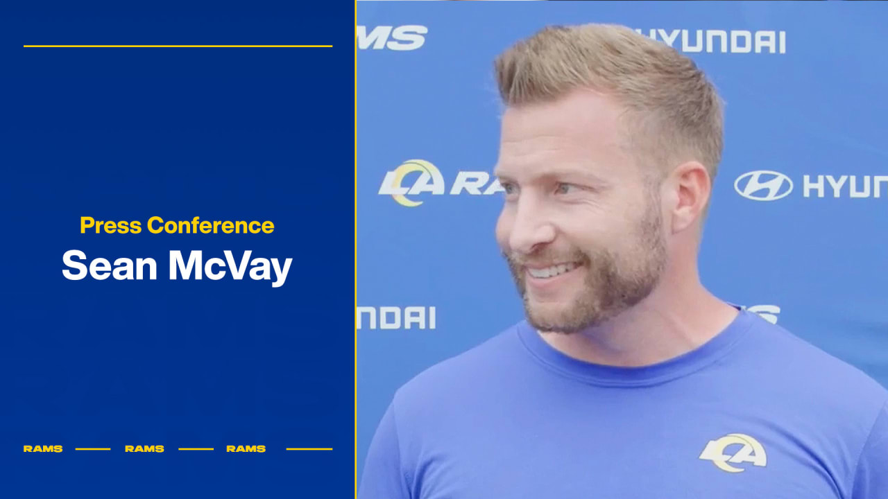 Rams head coach Sean McVay talks injury updates on offensive tackle Joe ...