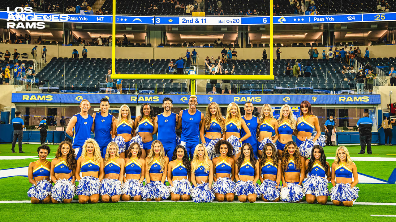 PHOTOS: Rams Cheerleaders at SoFi Stadium for Rams vs. Chargers ...