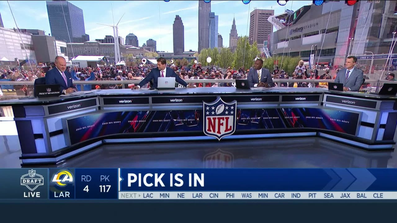 Dawn Aponte announces Los Angeles Rams selection of Texas A&M DT Bobby ...