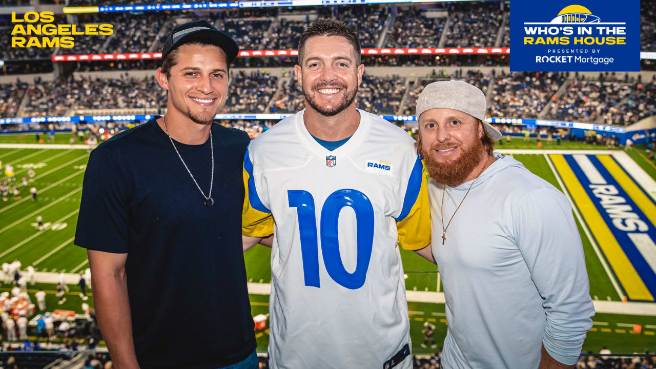 PHOTOS: Justin Turner, Wiz Khalifa & more visit SoFi Stadium to watch ...