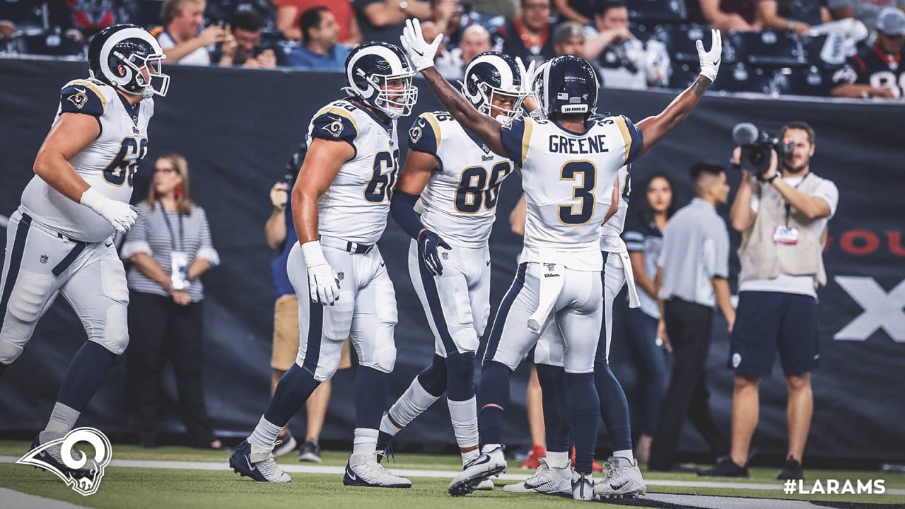 PHOTOS: Rams take the field in Houston