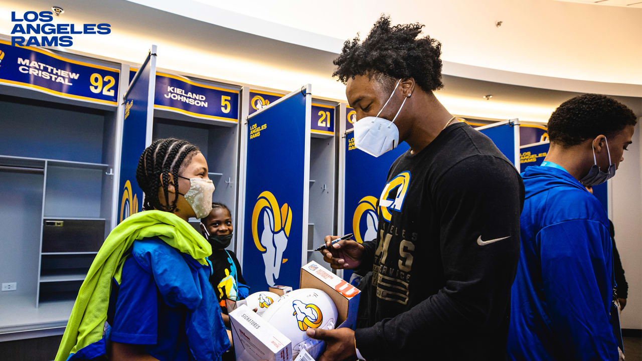 The sky's the limit: Rams rookies inspire Watts Rams student-athletes ...