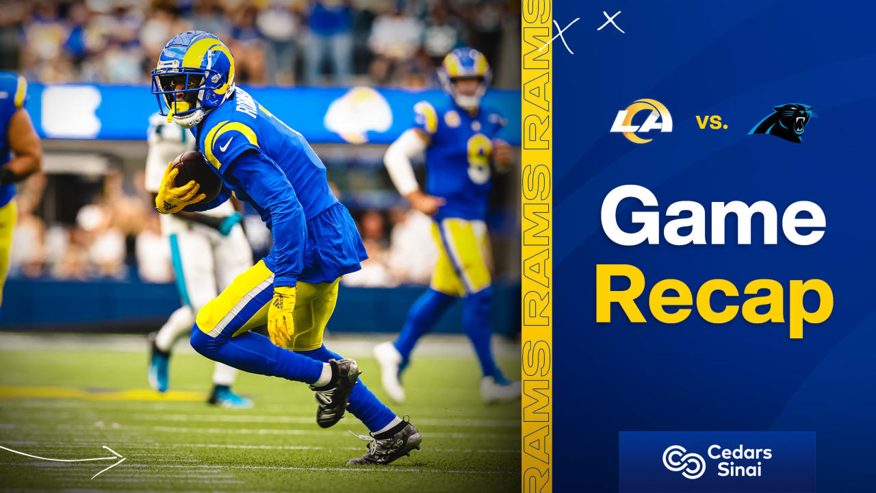 Game Recap: Rams get back into win column before bye week with 24-10 ...