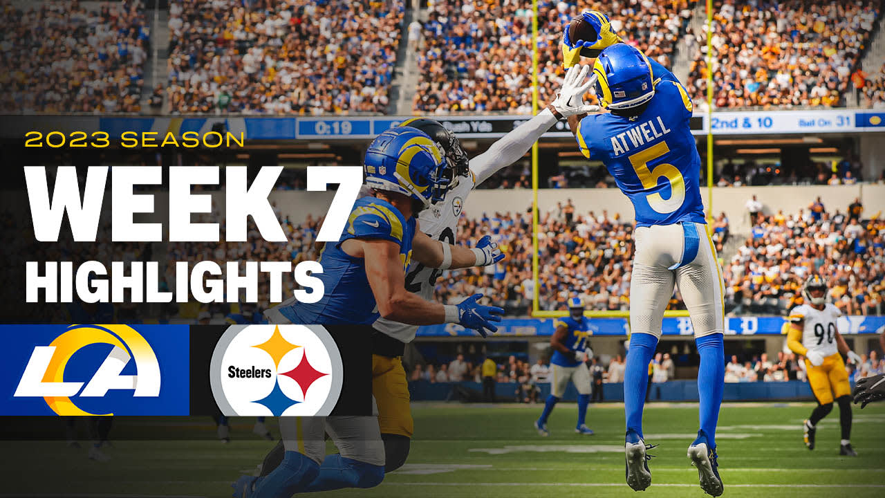 HIGHLIGHTS: Los Angeles Rams top plays vs. Pittsburgh Steelers | wide ...