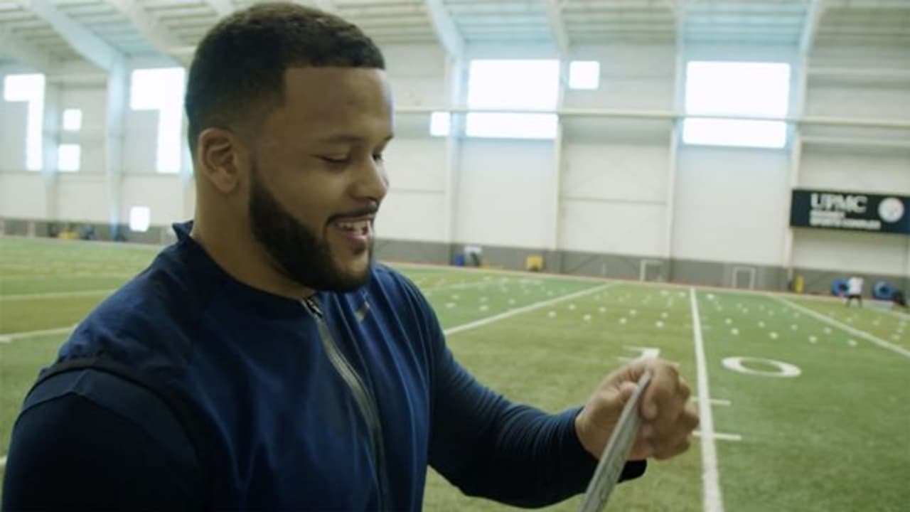 Aaron Donald Explains His Workout Knives