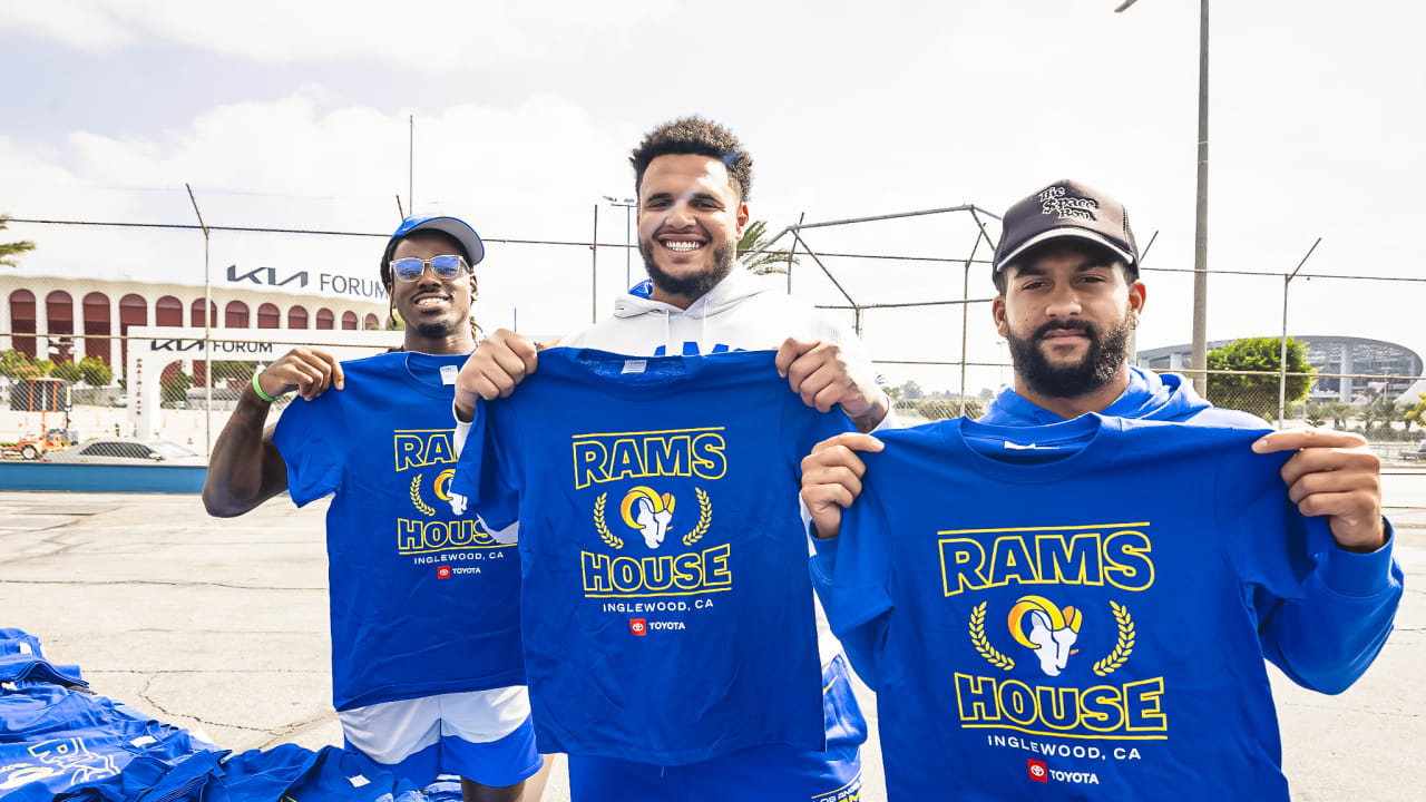 Rams rookies Cory Durden, Tanner Ingle & Cameron McCutcheon visit Kelso ...