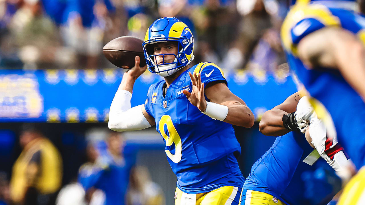 Los Angeles Rams quarterback Matthew Stafford's 5 most impressive completions from Week 6 ...