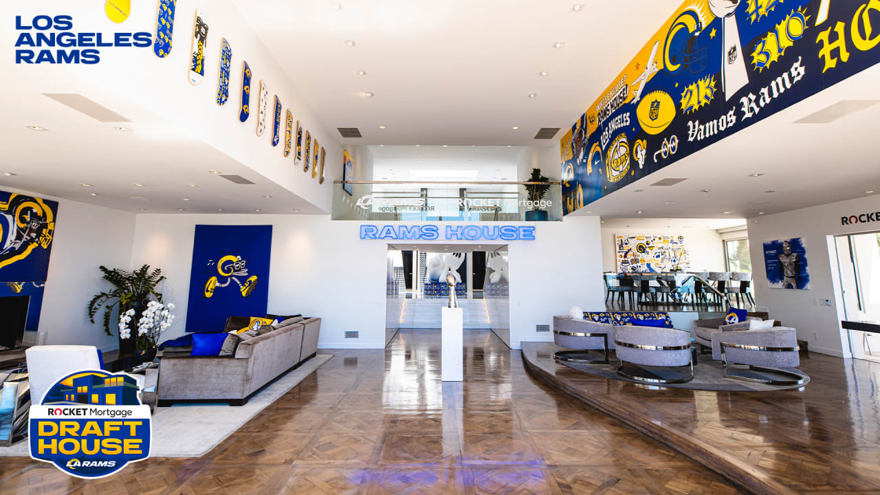 EXCLUSIVE PHOTOS: An inside look at the Rams' Rocket Mortgage Draft House