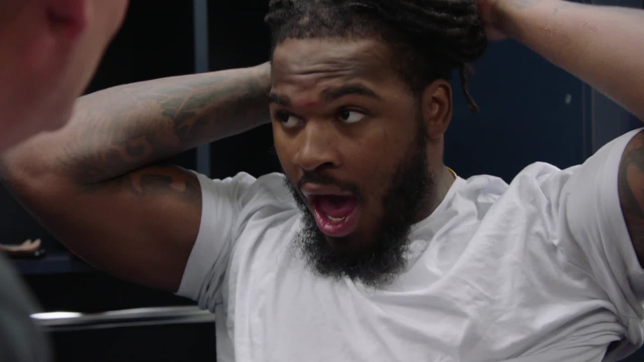 Mark Barron Postgame Locker Room Interview 10-7