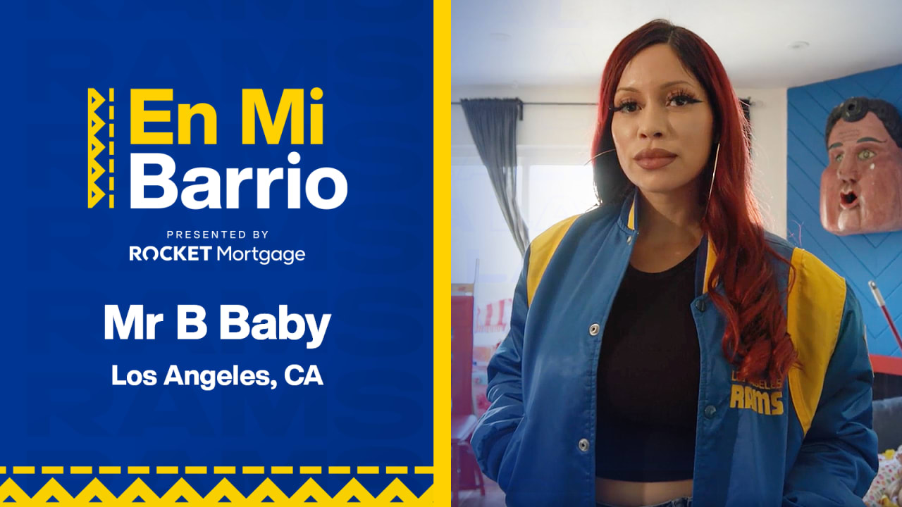 Los Angeles Rams | En Mi Barrio Episode 2 | Los Angeles artist Mr B ...