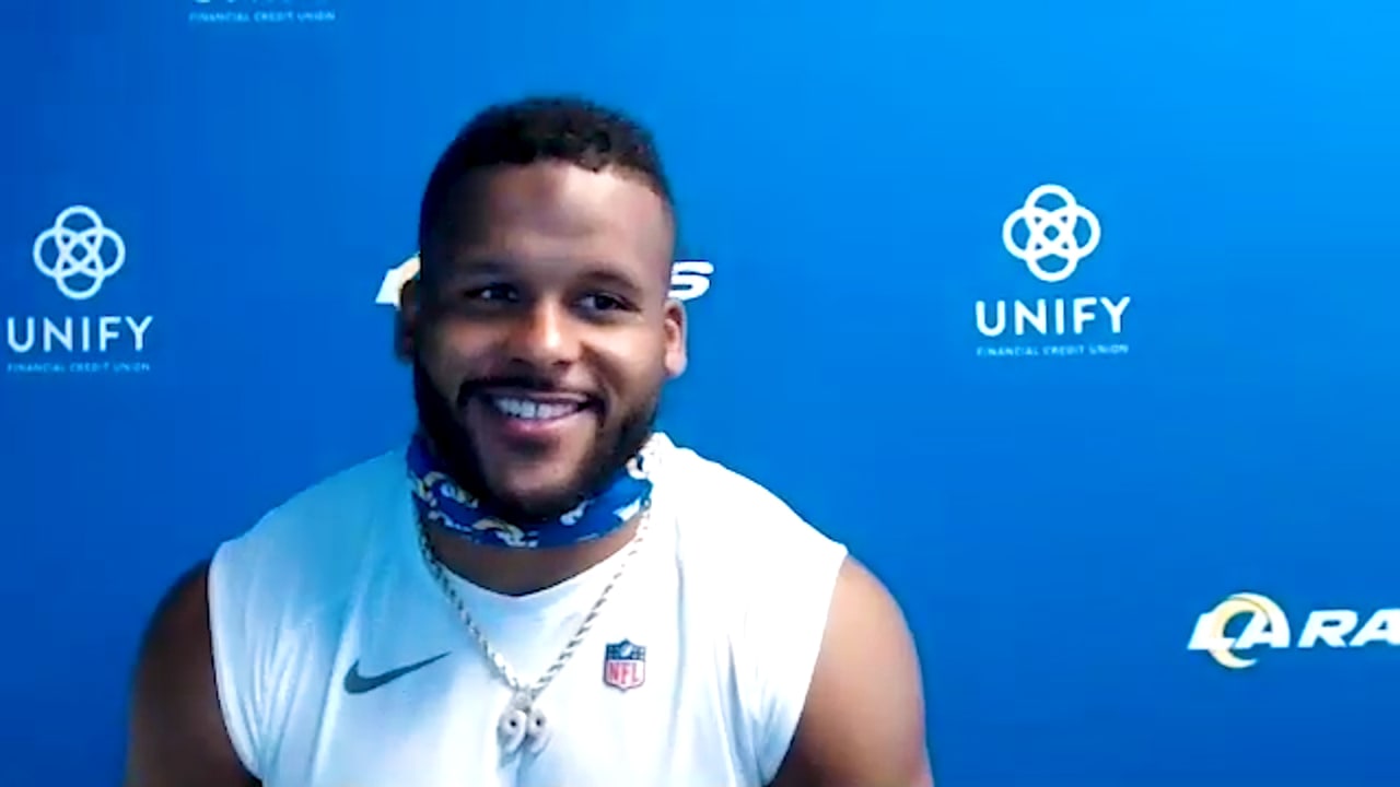 Aaron Donald: "I'm in great shape"