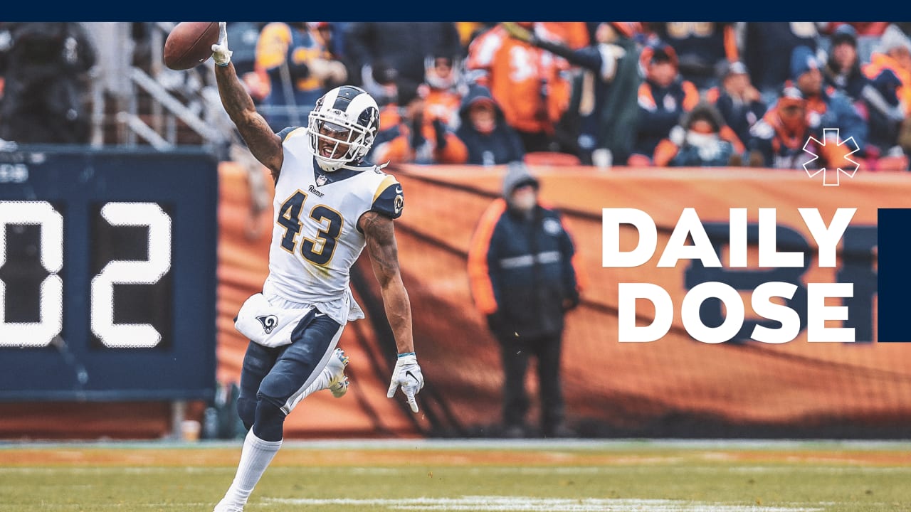 Daily Dose: Johnson Named Most Promising Ram Under 23