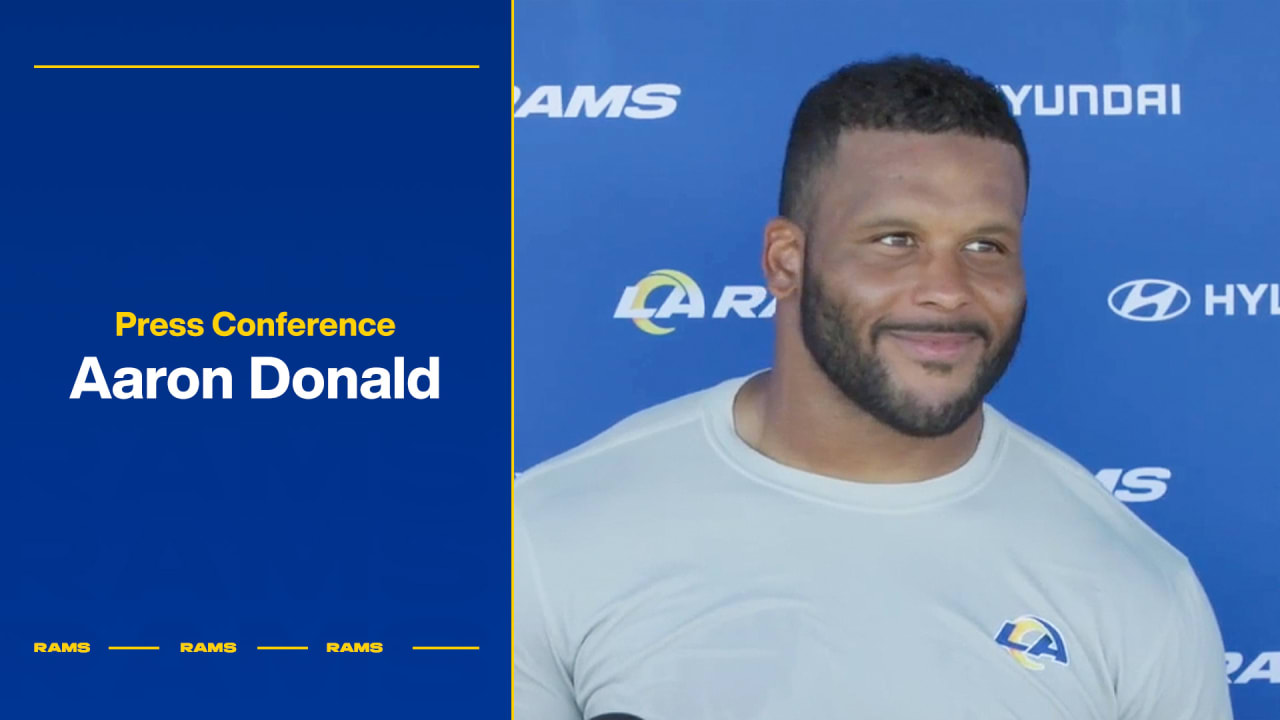 Rams defensive tackle Aaron Donald on what he looks to get out of joint ...