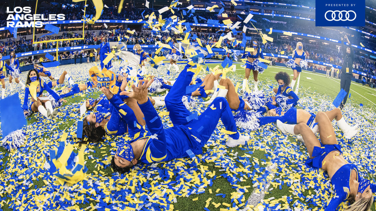CHEER PHOTOS: Rams cheerleaders at SoFi Stadium for NFC Championship ...