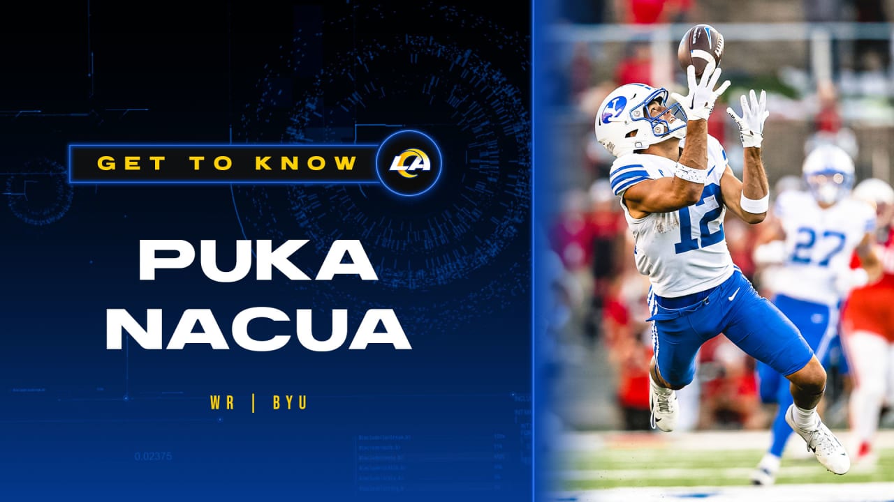 Get to know BYU wide receiver Puka Nacua | Pick 177