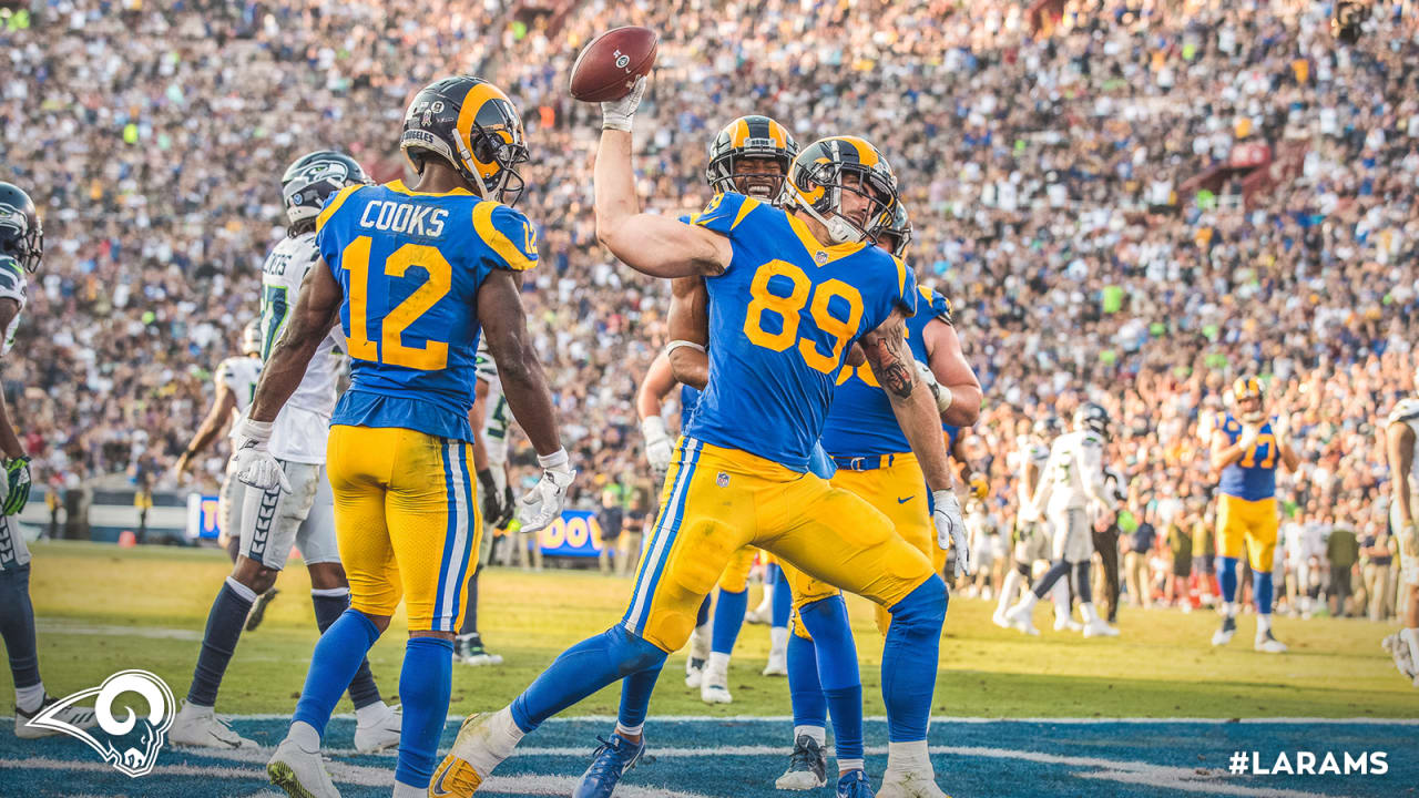 "Under the radar" plays from the Rams TE's