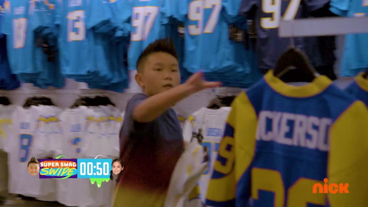 Rams Kids: Fans race through The Equipment Room to pick out Rams ...