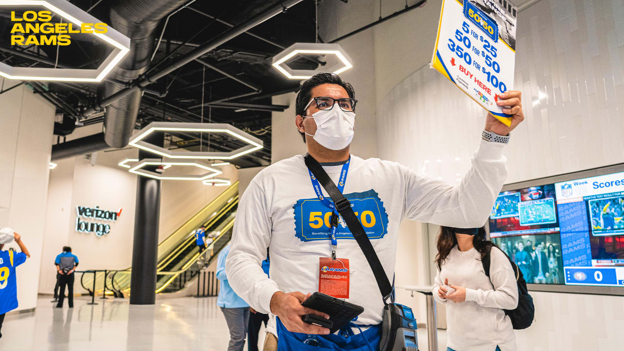 A record-breaking Sunday: Rams 50/50 Raffle raises $342,975, sets NFL ...