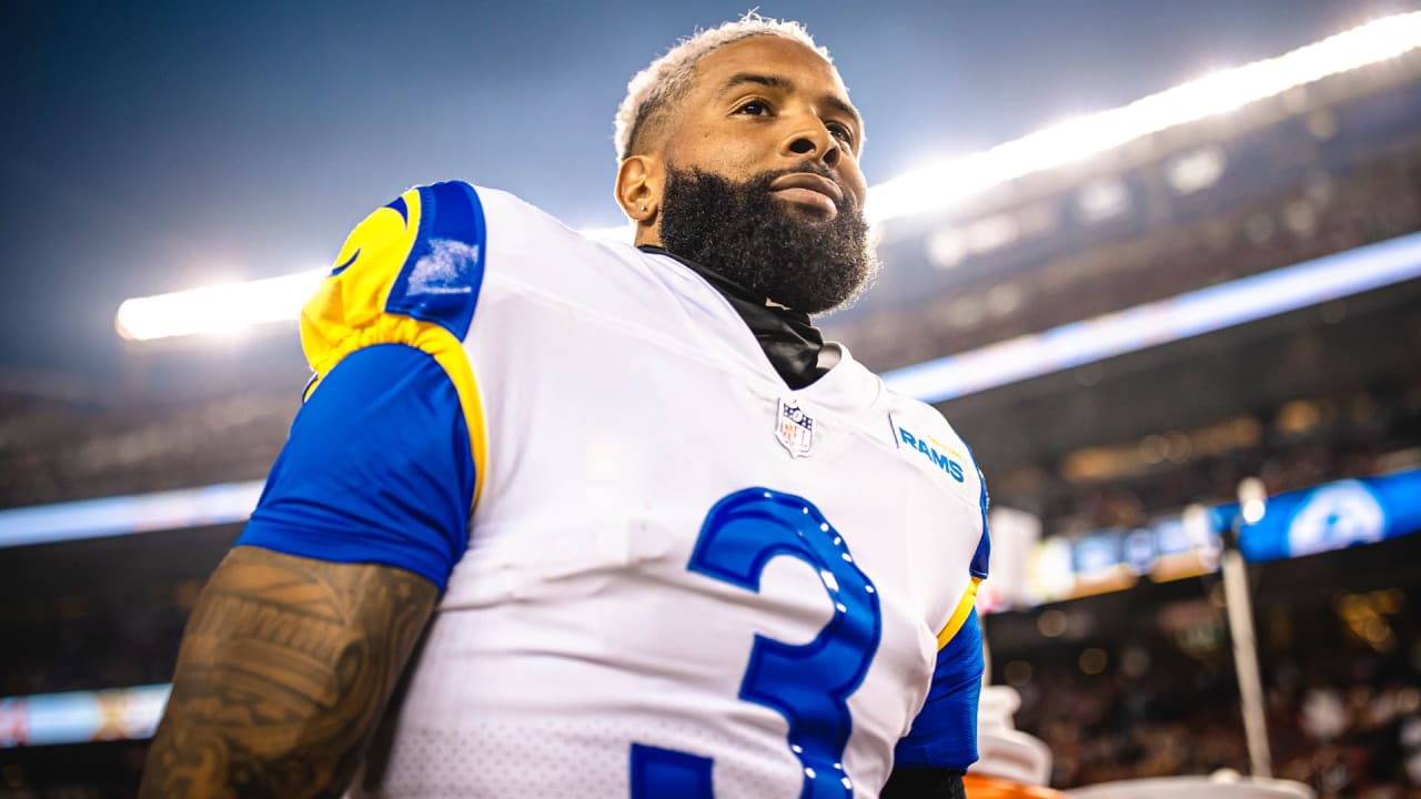 Wide receiver Odell Beckham Jr. arrives in Los Angeles, Best Mic'd Up ...