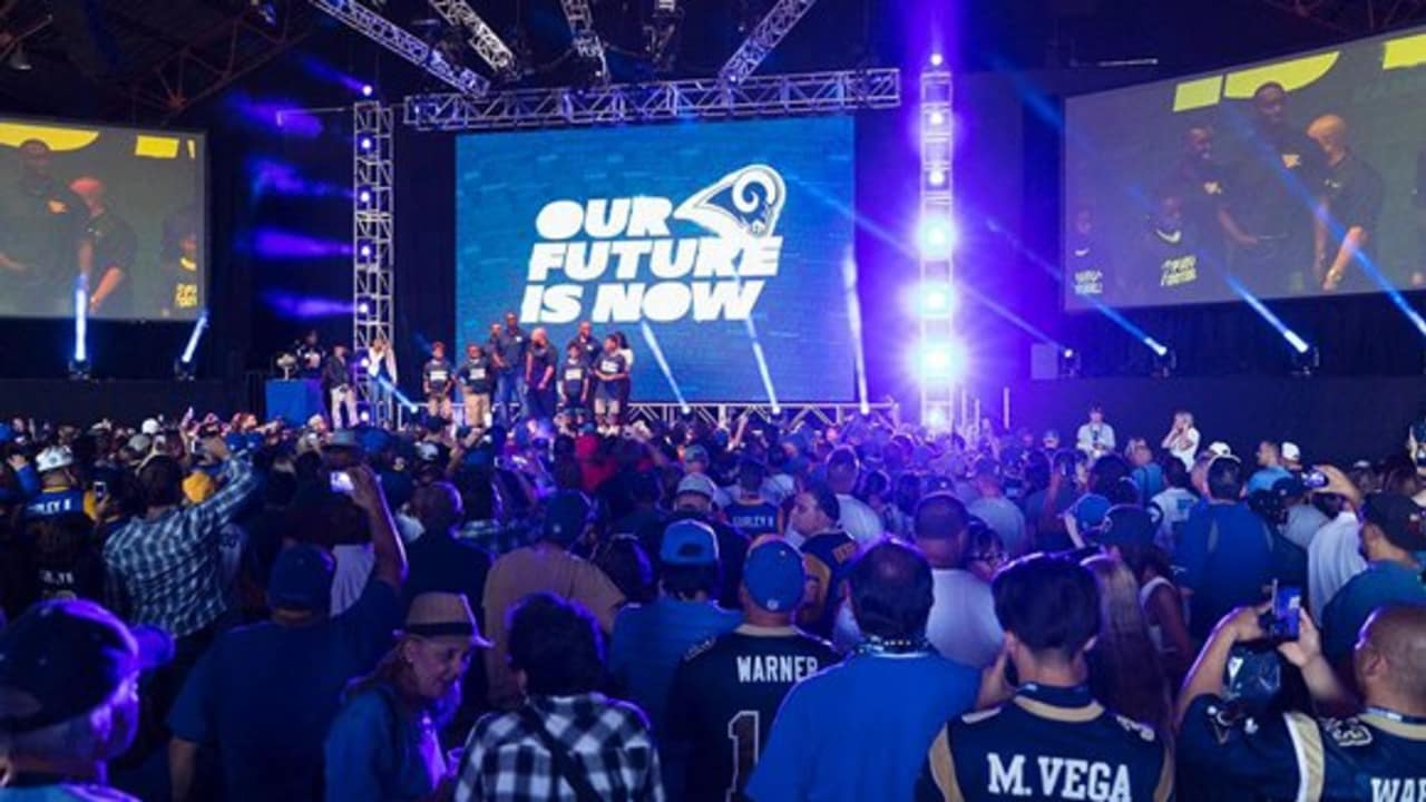 Rams Draft Party in Santa Monica