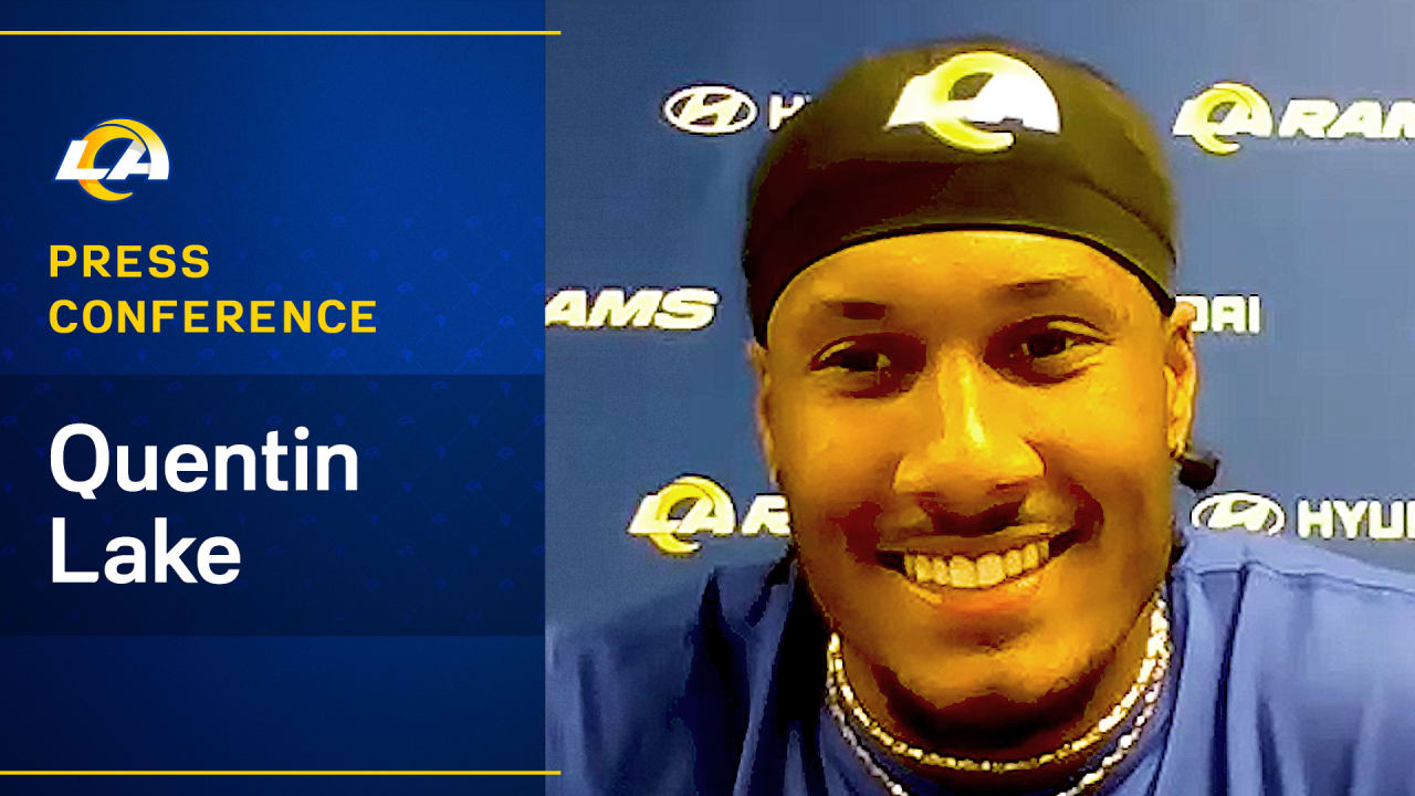 Rams defensive back Quentin Lake on final takeaways from Week 8 at ...