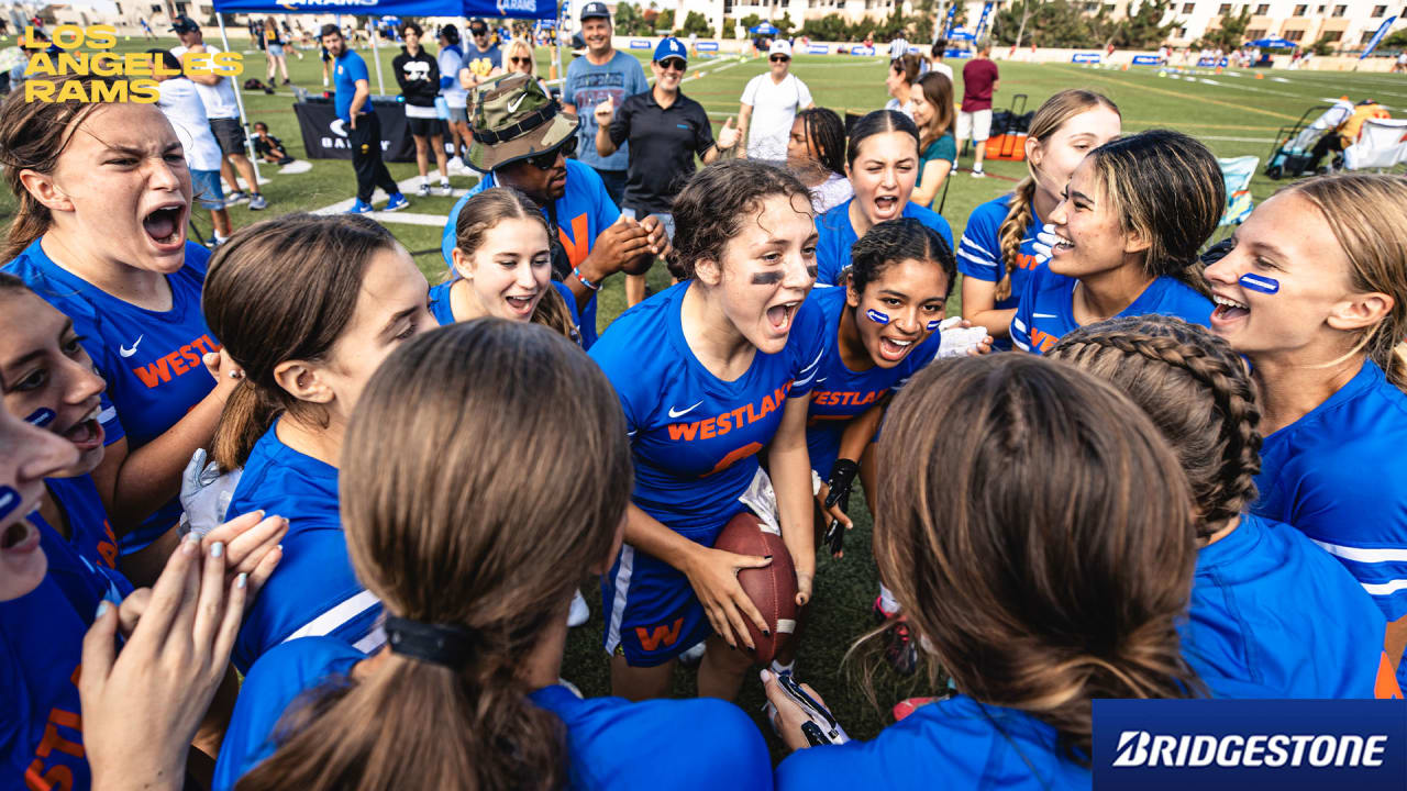 COMMUNITY PHOTOS: Rams & Bridgestone elevate girls' flag football with ...