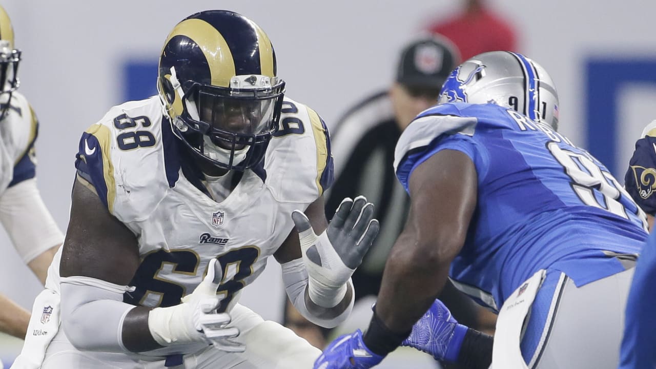 Jamon Brown Takes First-Team Snaps at Right Tackle