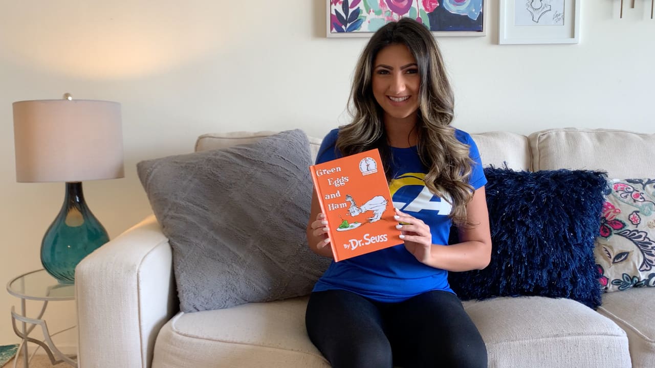 Rams Readers: Michelle C. reads Green Eggs and Ham