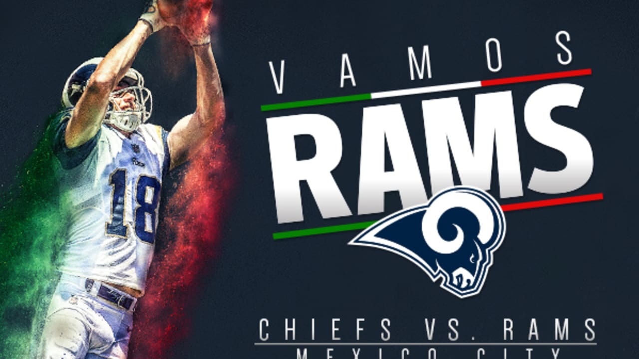 Rams jugarán histórico partido en la Ciudad de México