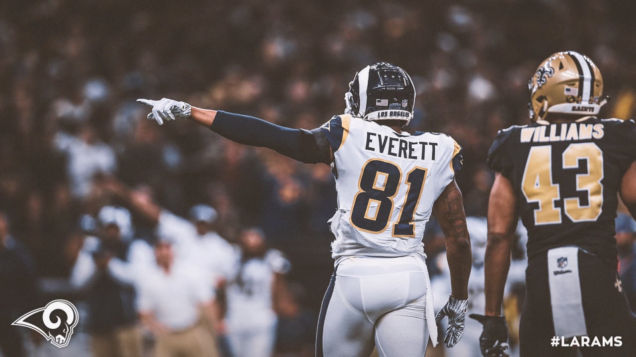 Gerald Everett on track to increase contributions in 2019