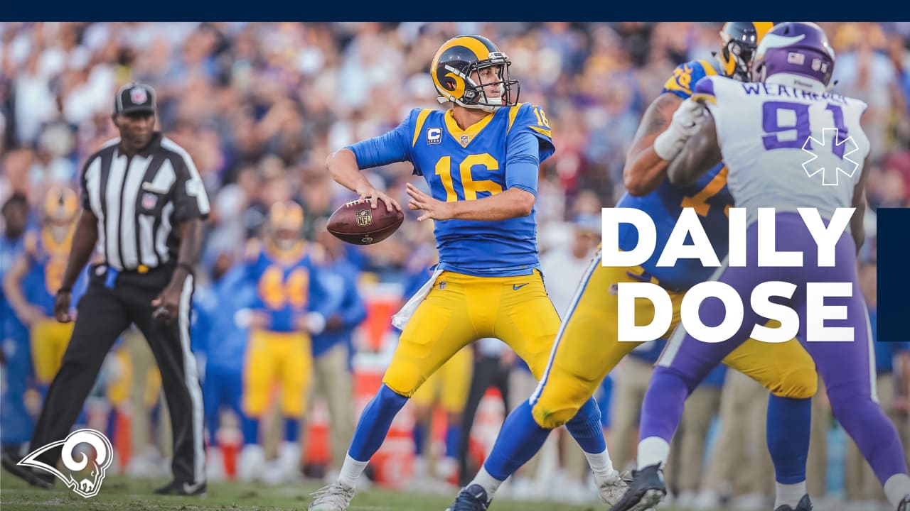 Daily Dose: The Rams’ top-rated offensive performances in 2018