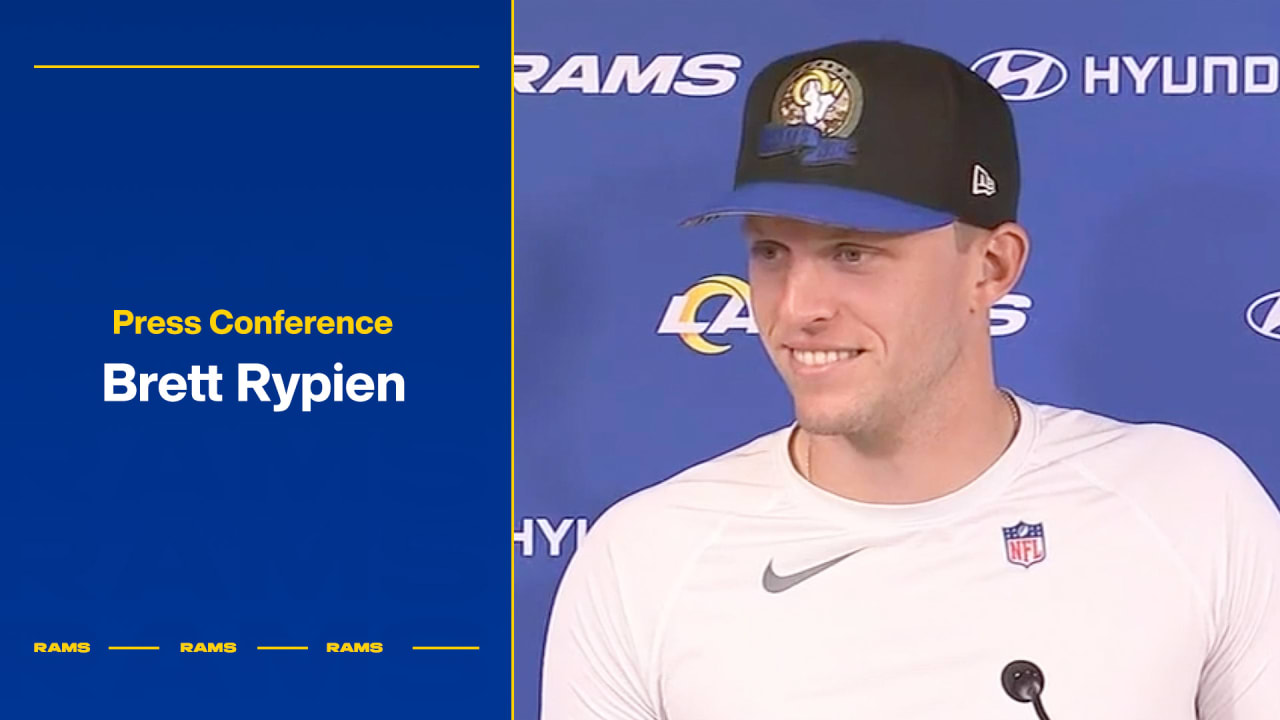 Quarterback Brett Rypien talks signing with Rams, connection with wide ...