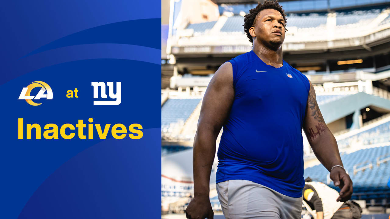 Offensive linemen Alaric Jackson and Tremayne Anchrum Jr. and outside ...