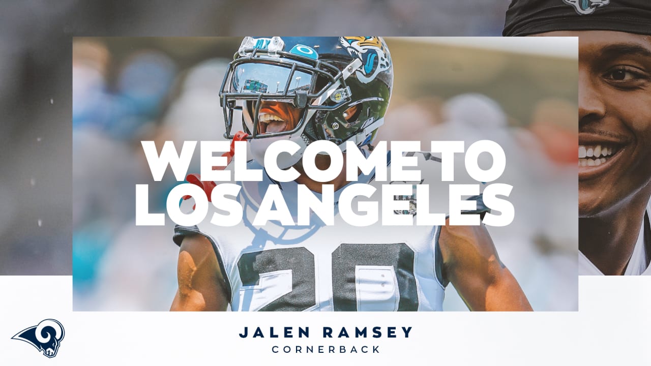 Rams trade for Jaguars CB Jalen Ramsey Rams trade for Jaguars CB Jalen Ramsey