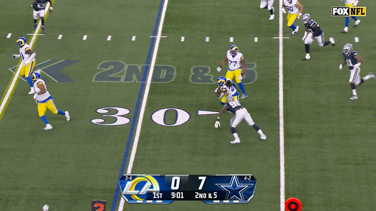 Los Angeles Rams running back Darrell Henderson's juke move sparks 12 ...