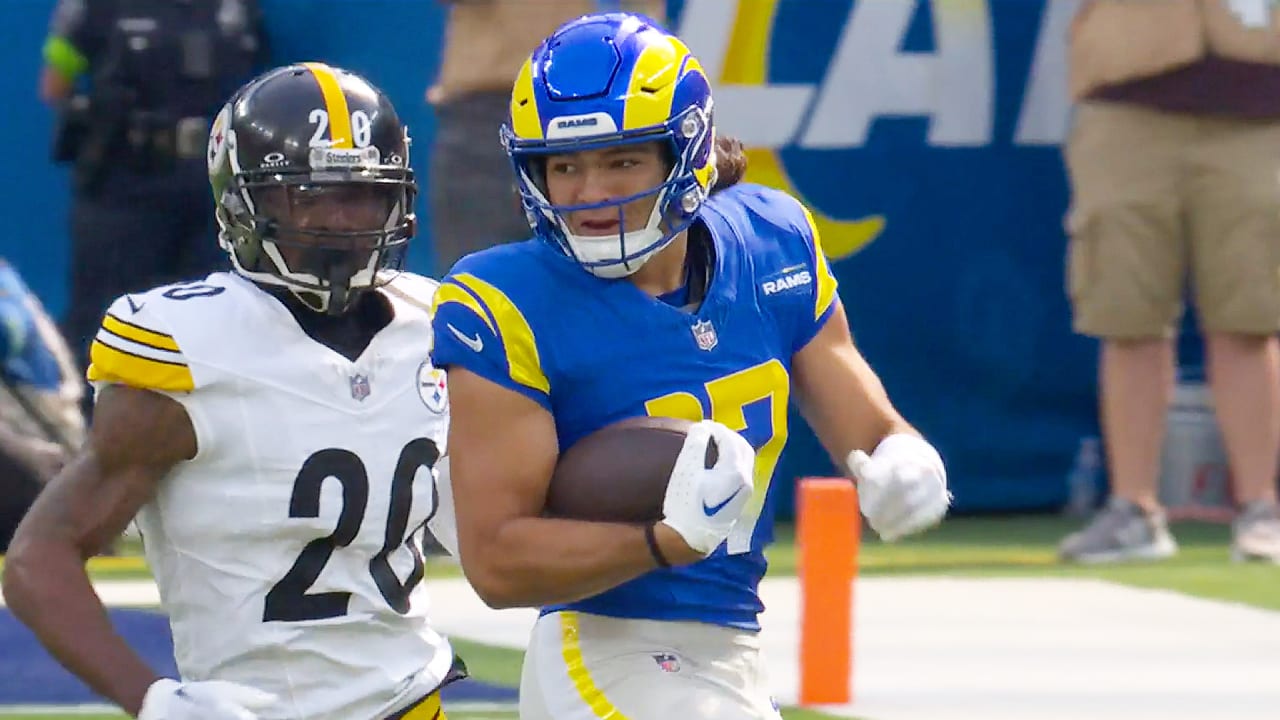 Los Angeles Rams wide receiver Puka Nacua's drag route turns into 30 ...