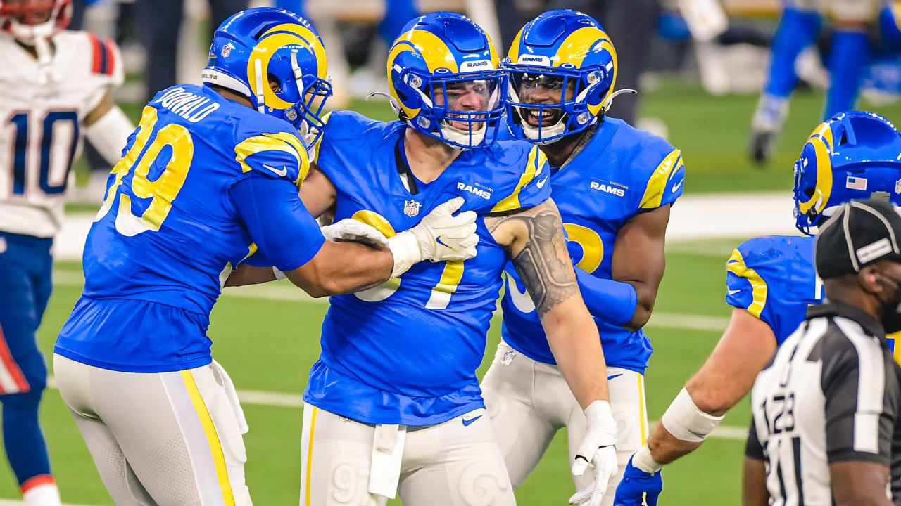 Rams DL Morgan Fox comes up clutch with late-game sack vs. New England ...