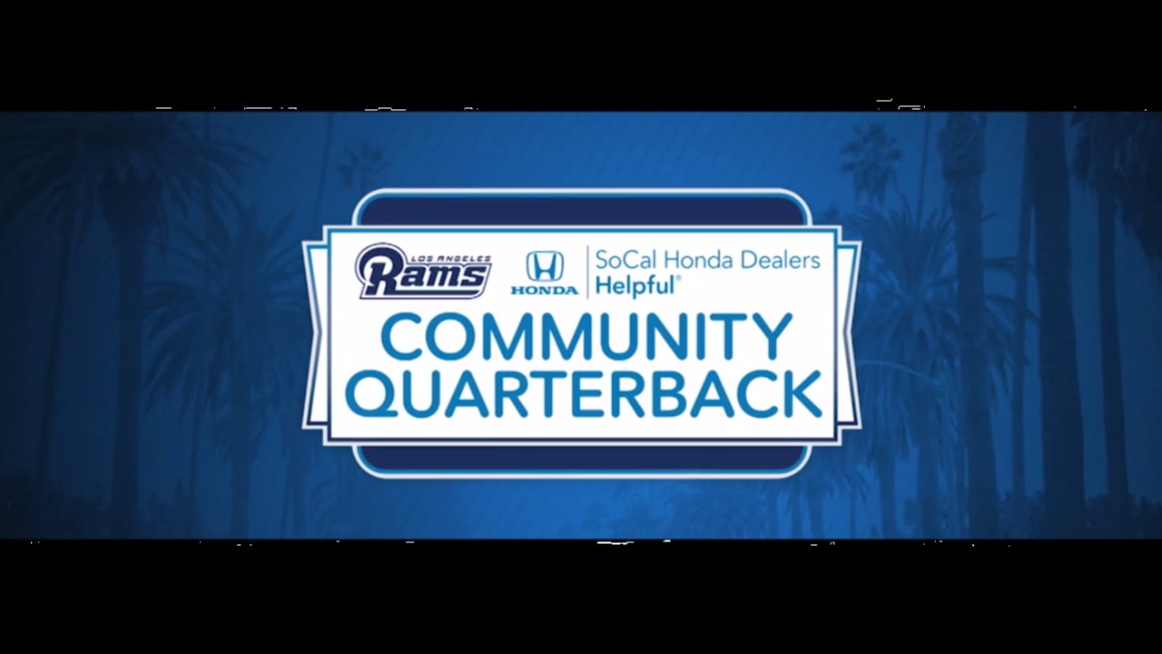 Rams Community Quarterback Chuck Martucci Honored