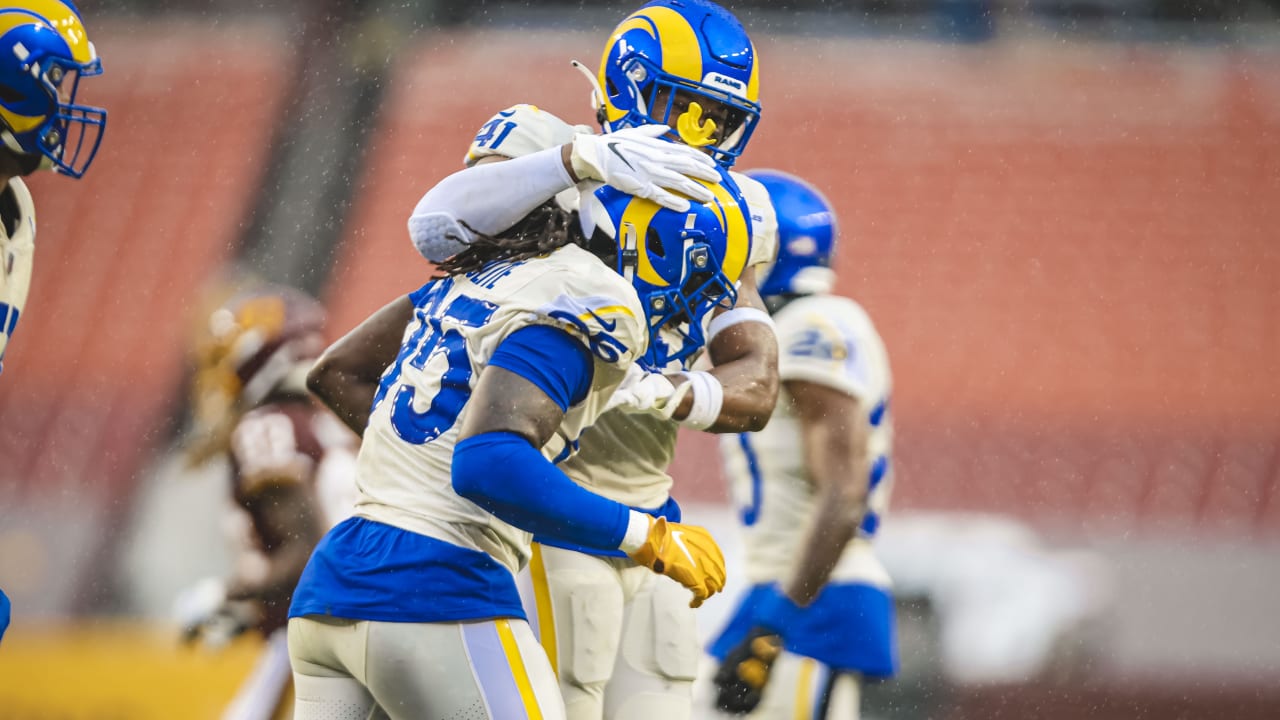 Jachai Polite leads swarm of Rams defenders to continue sack party