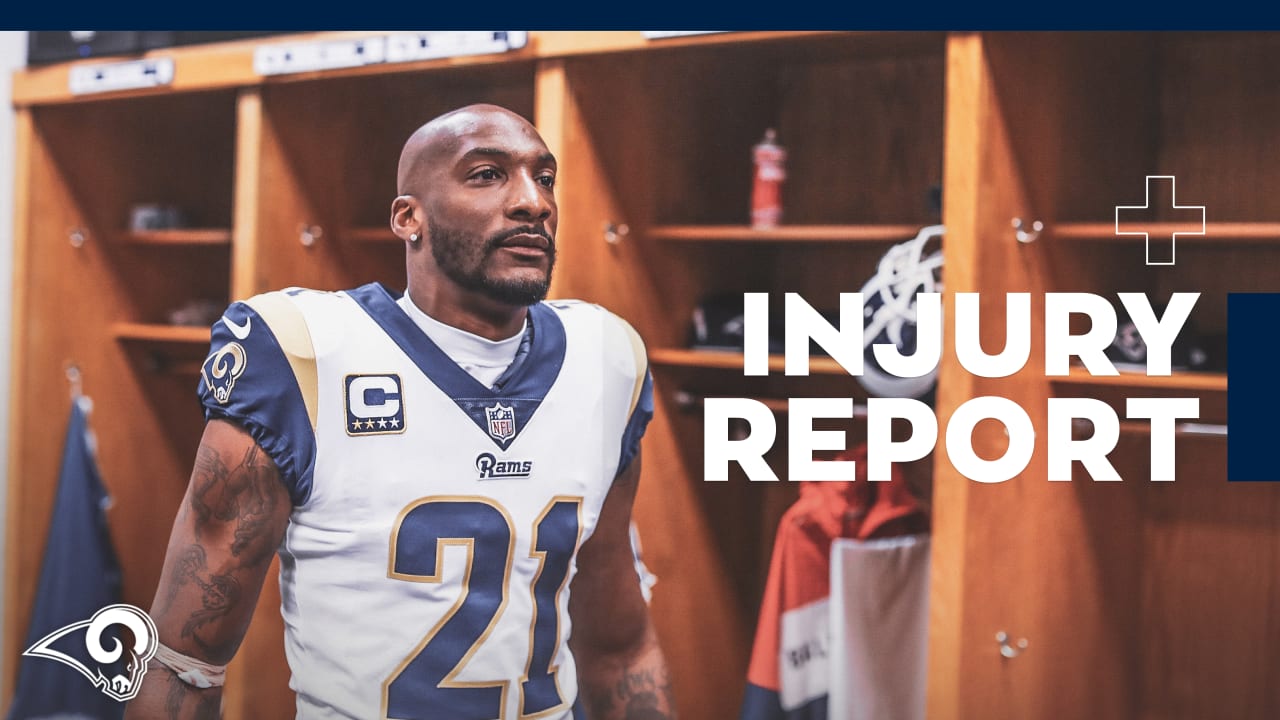 Injury Report 11/7: HC Sean McVay says CB Aqib Talib is Making Great ...