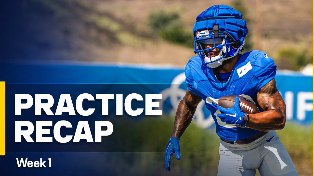 Los Angeles Rams Practice Recap | Week 1 vs. Seattle Seahawks ...