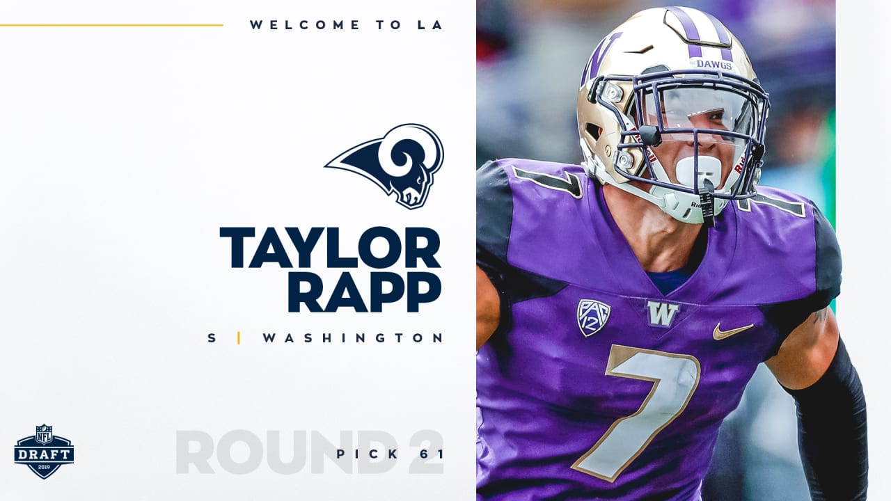 Rams land S Taylor Rapp with No. 61 pick