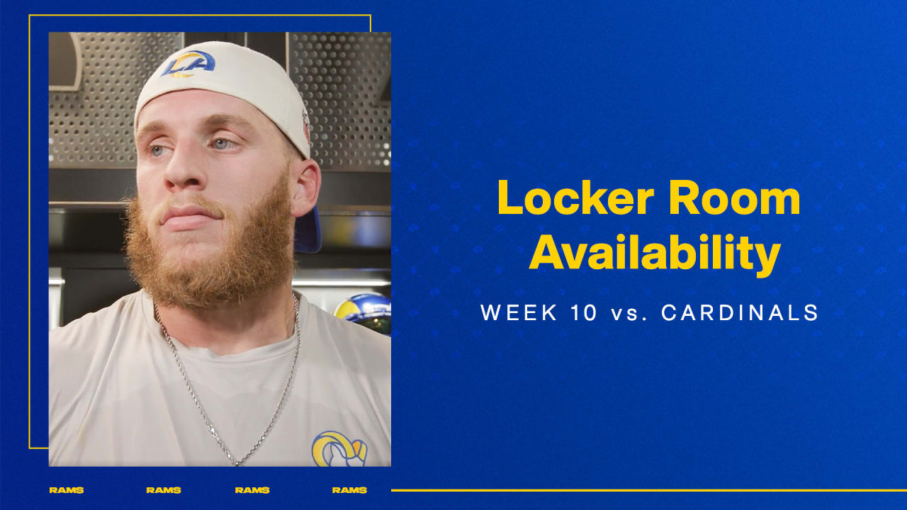 Los Angeles Rams wide receiver Cooper Kupp on quarterback John Wolford ...