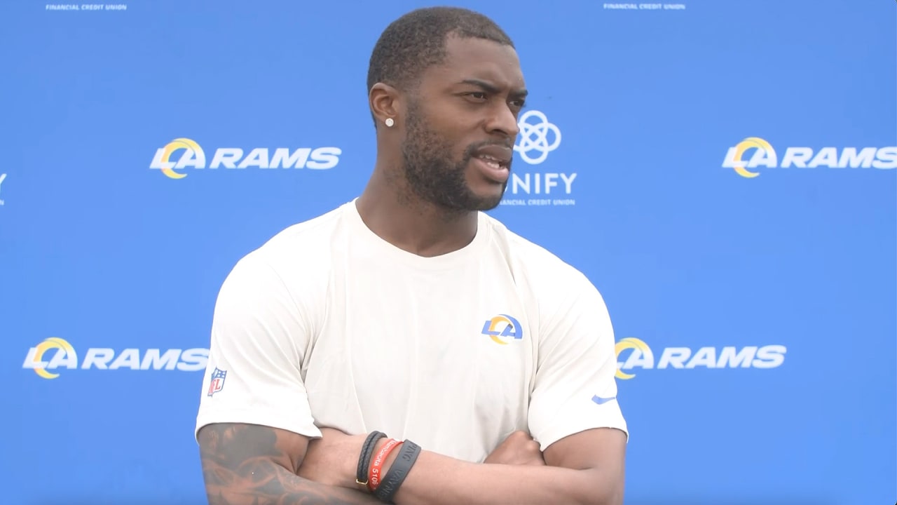 Rams wide receiver Allen Robinson II talks Tutu Atwell's performance in ...